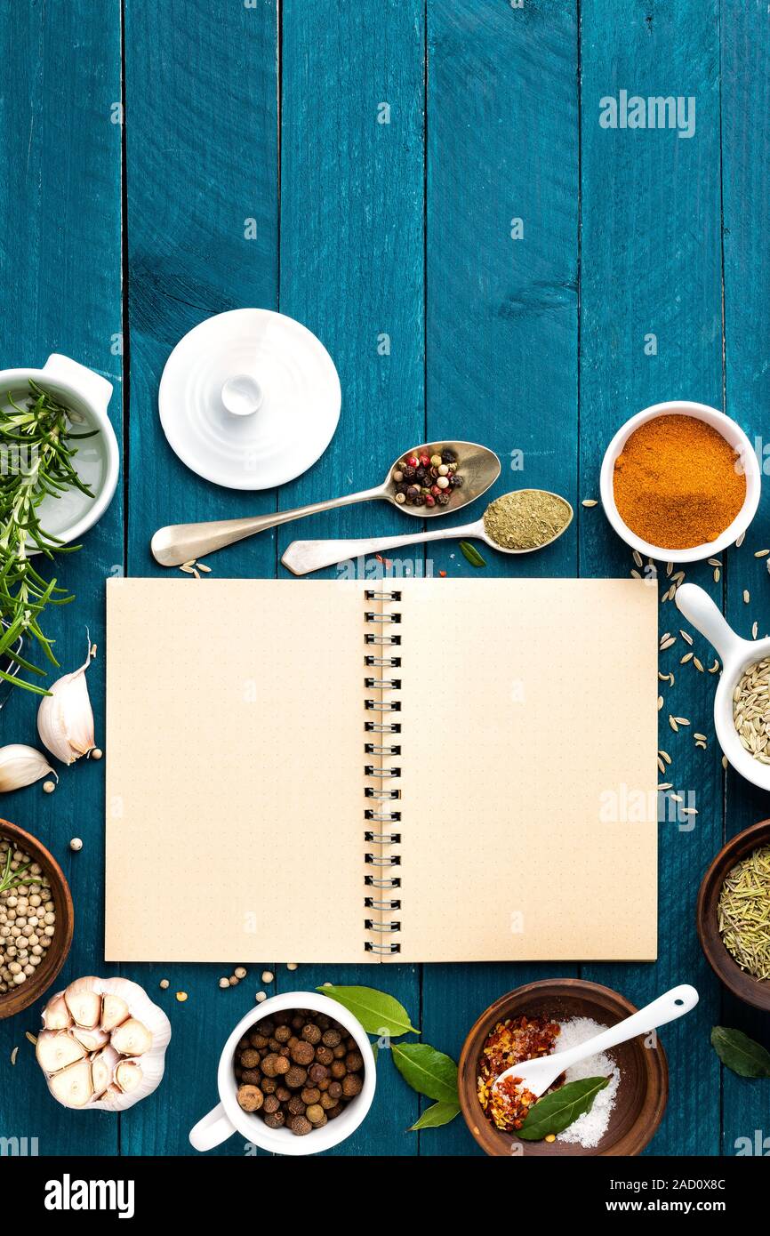 Indian recipe book hi-res stock photography and images - Alamy