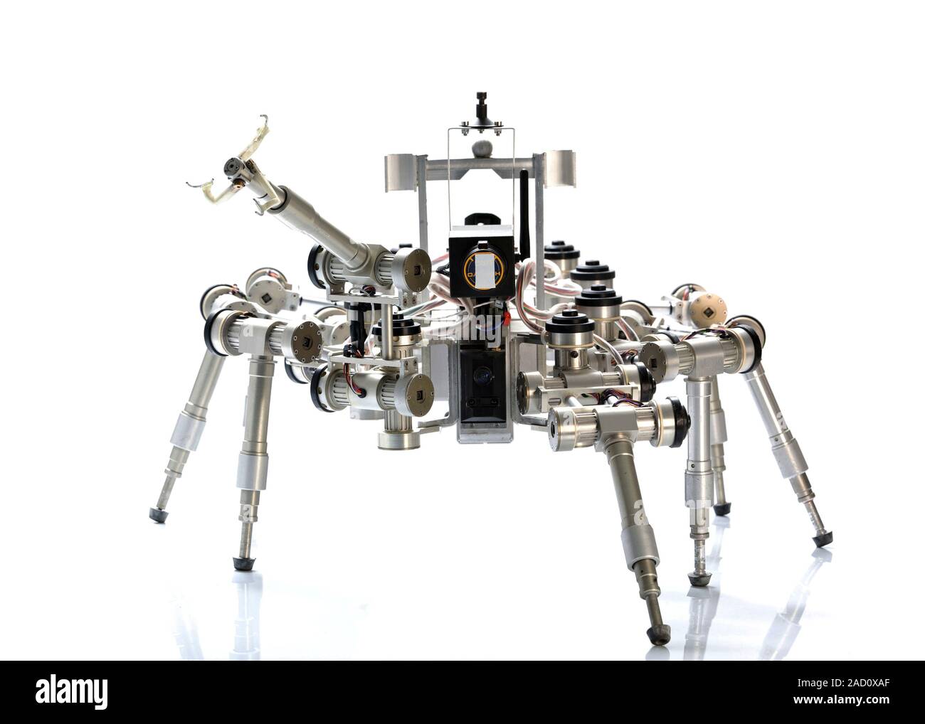 Scorpion robot. The Scorpion is an eight legged walking robot designed ...