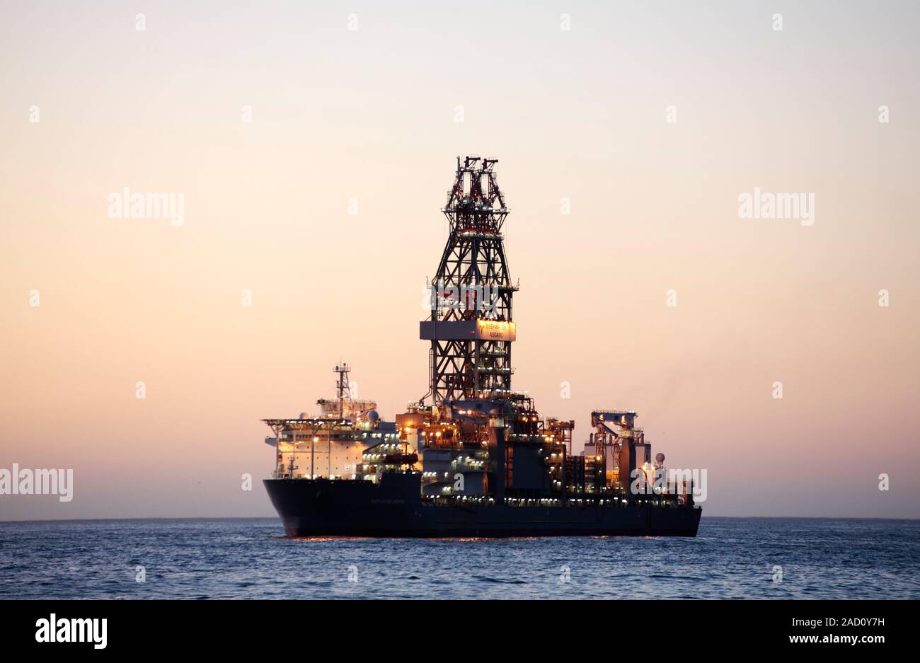 Deepwater drillship. A drillship is a maritime vessel used for ...