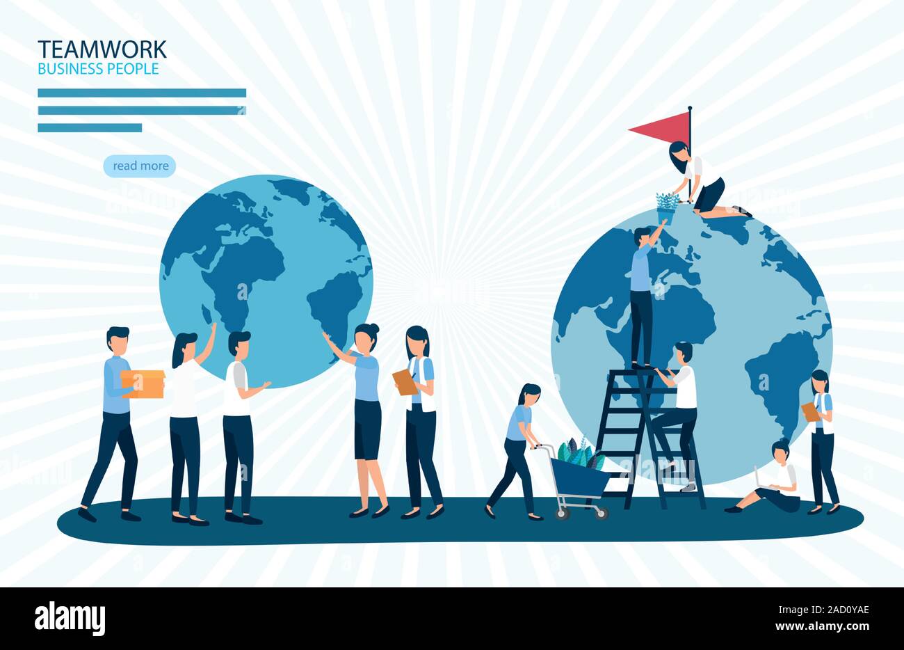 Teamwork and businesspeople vector design Stock Vector Image & Art - Alamy