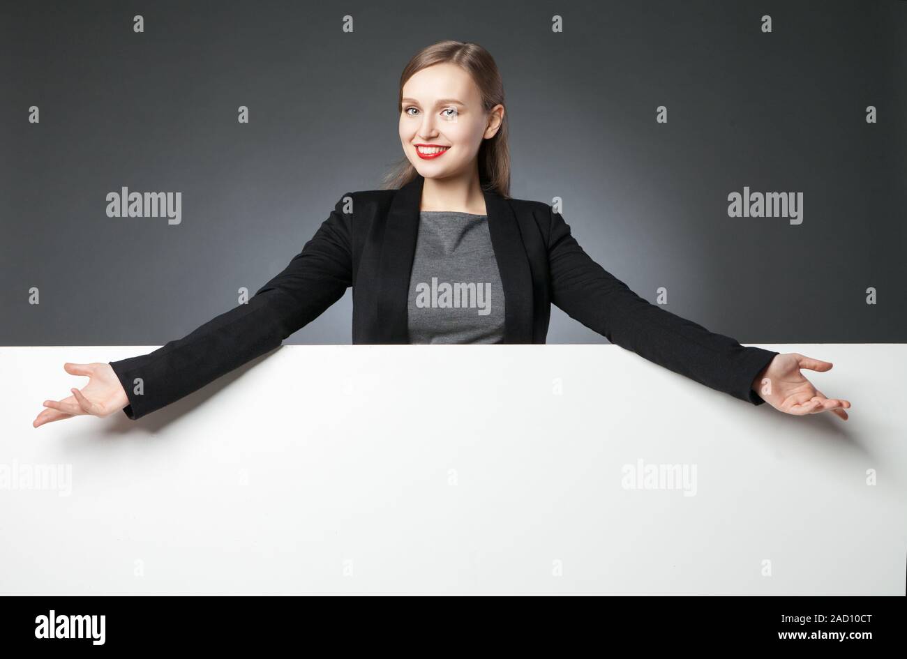 Arms wide woman hi-res stock photography and images - Alamy