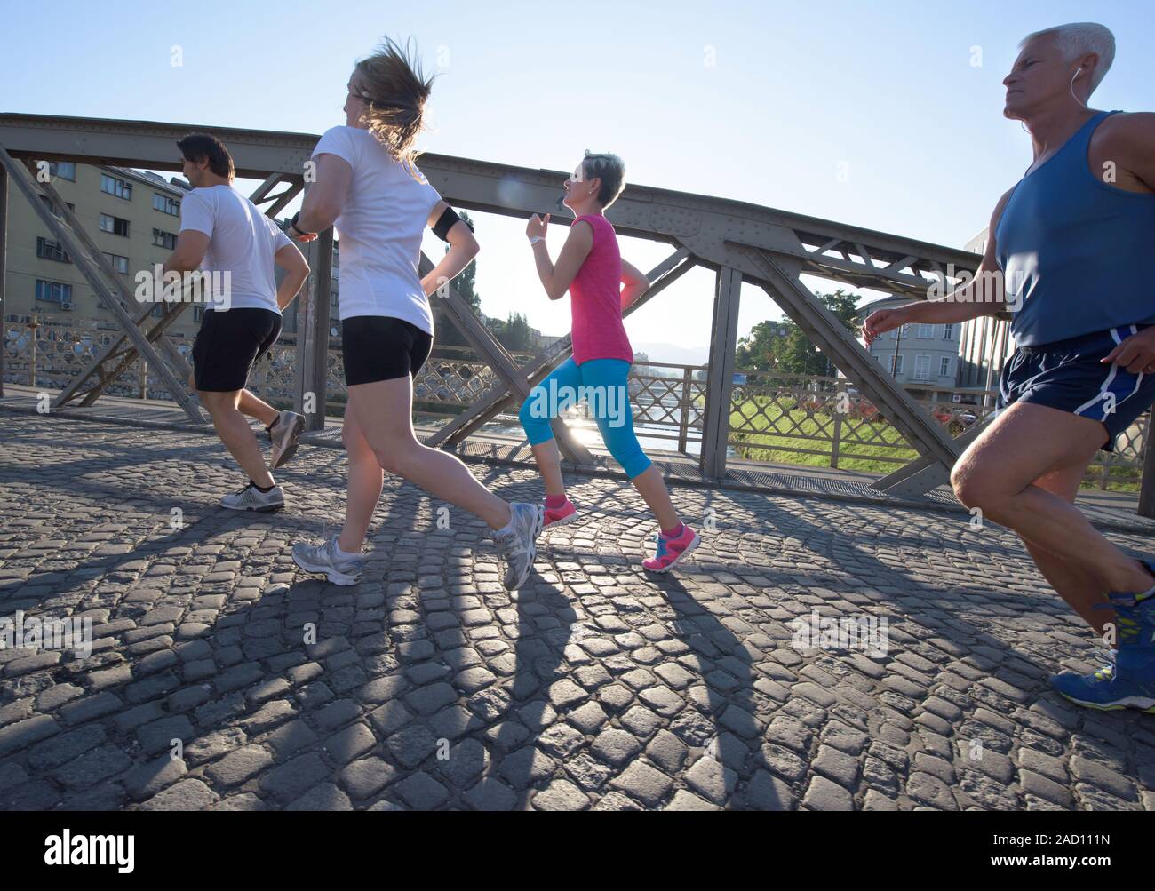 people group jogging Stock Photo - Alamy
