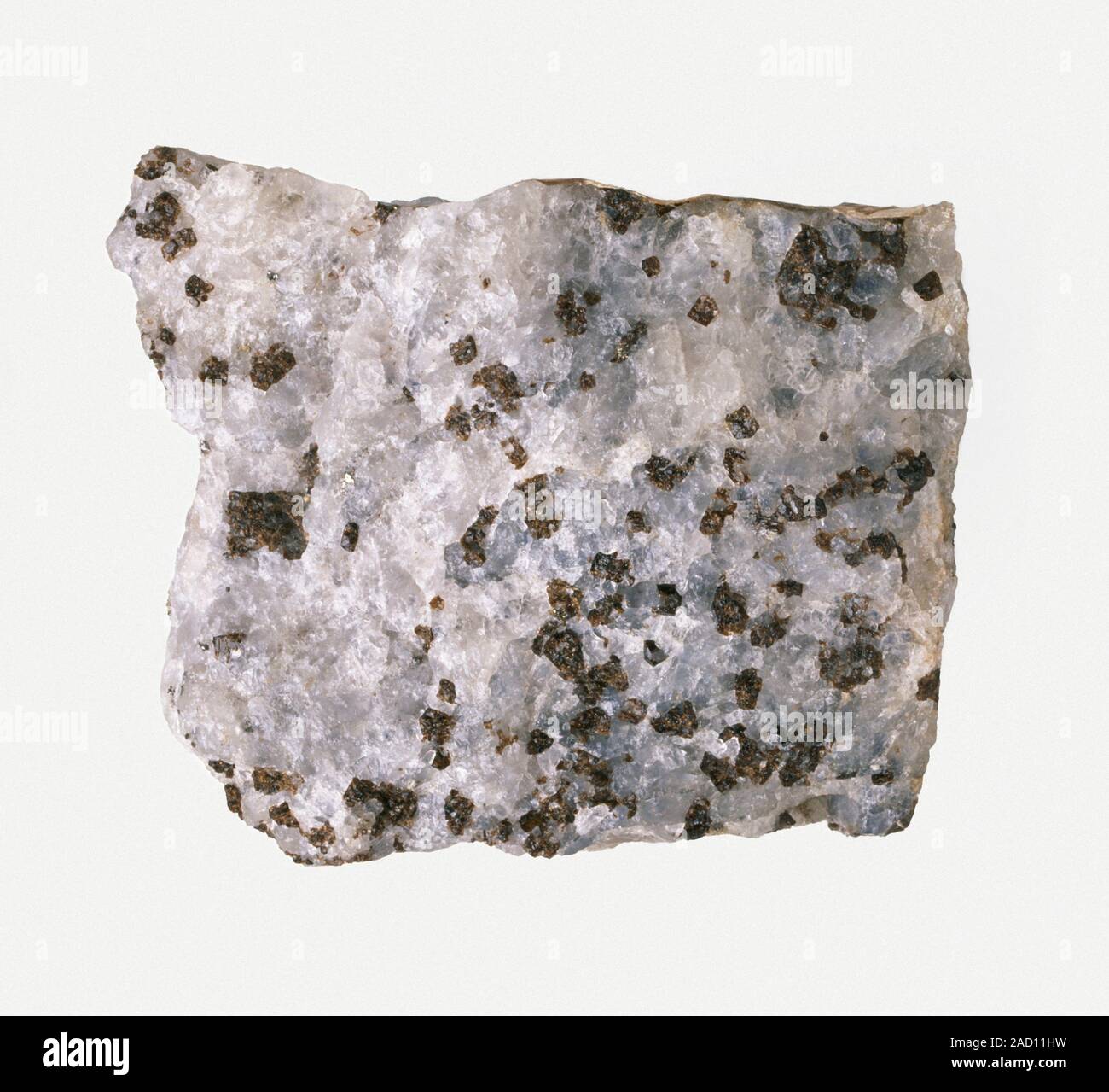 Richterite in quartz groundmass Stock Photo - Alamy