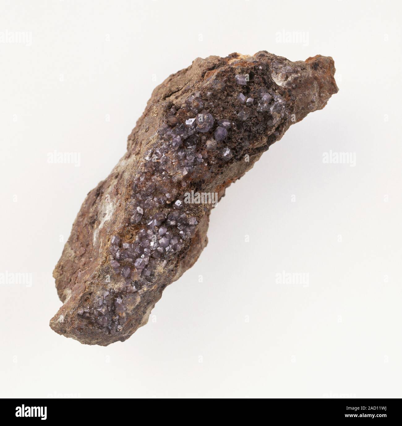 Scorodite in rock groundmass, close-up Stock Photo - Alamy