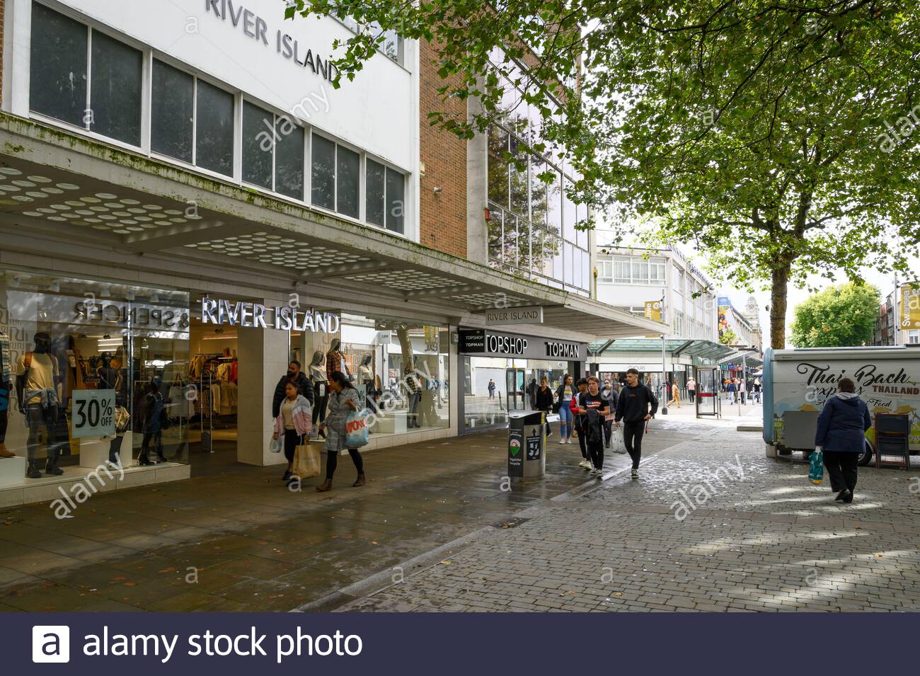 Swansea Town Centre High Resolution Stock Photography and Images - Alamy