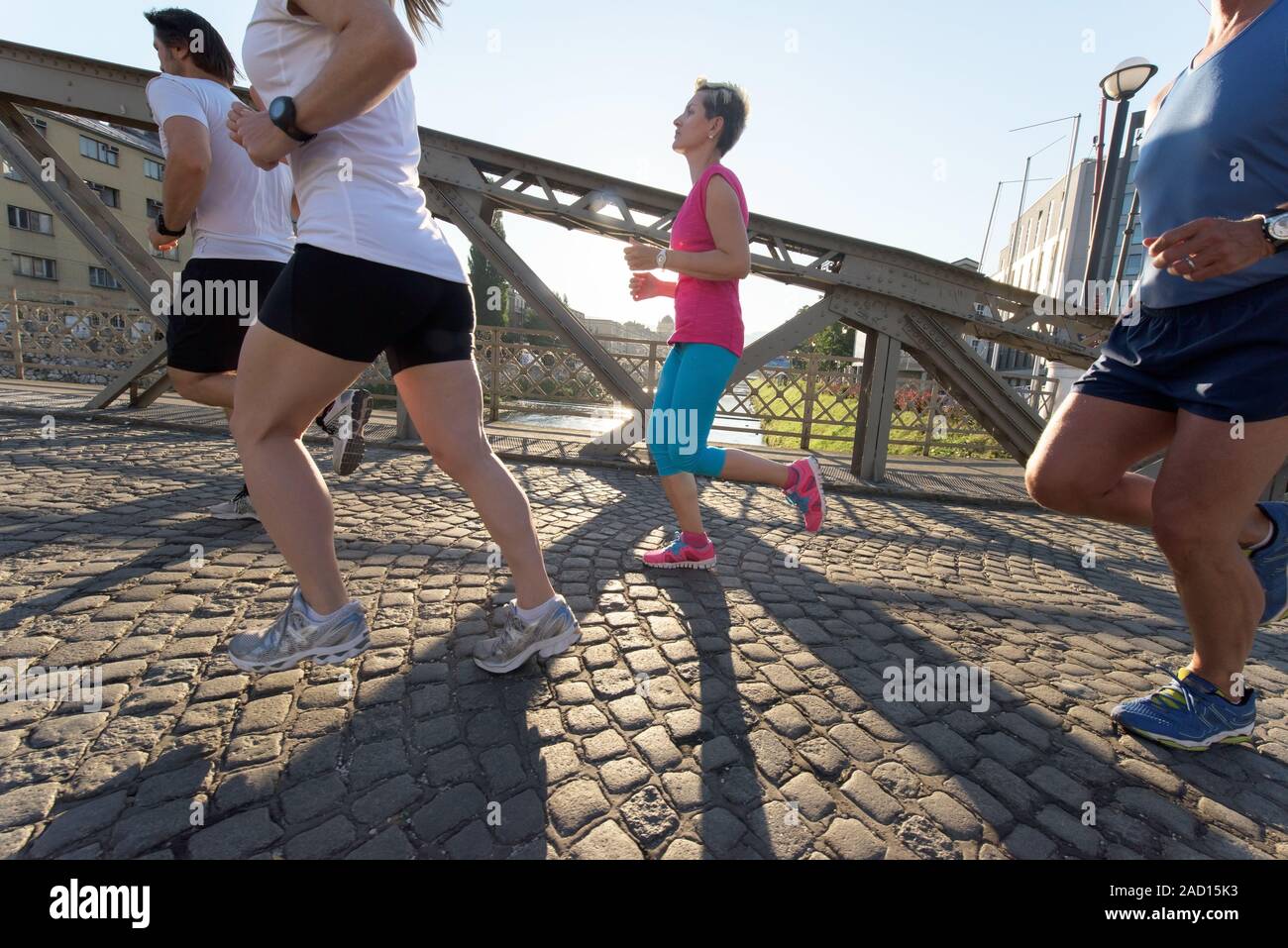 people group jogging Stock Photo - Alamy