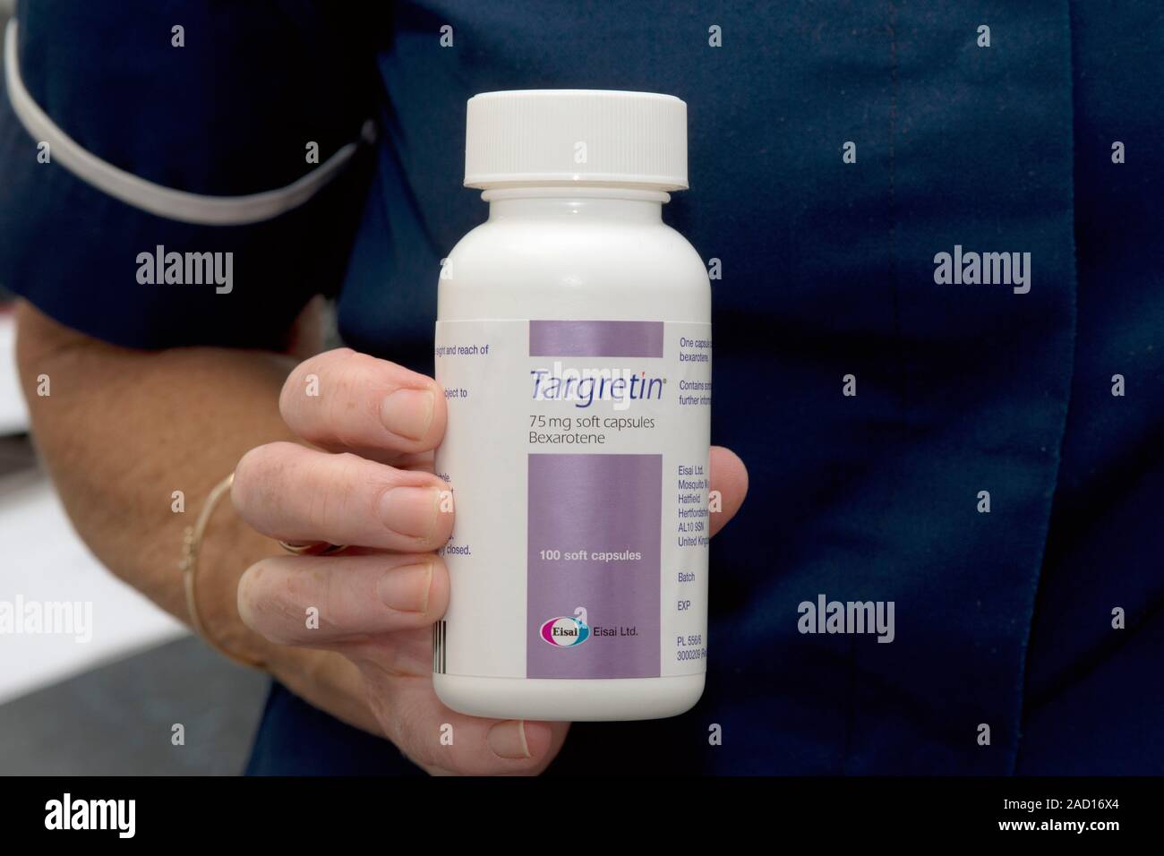 Bexarotene chemotherapy drug. Bexarotene (trade name Targretin) is an ...