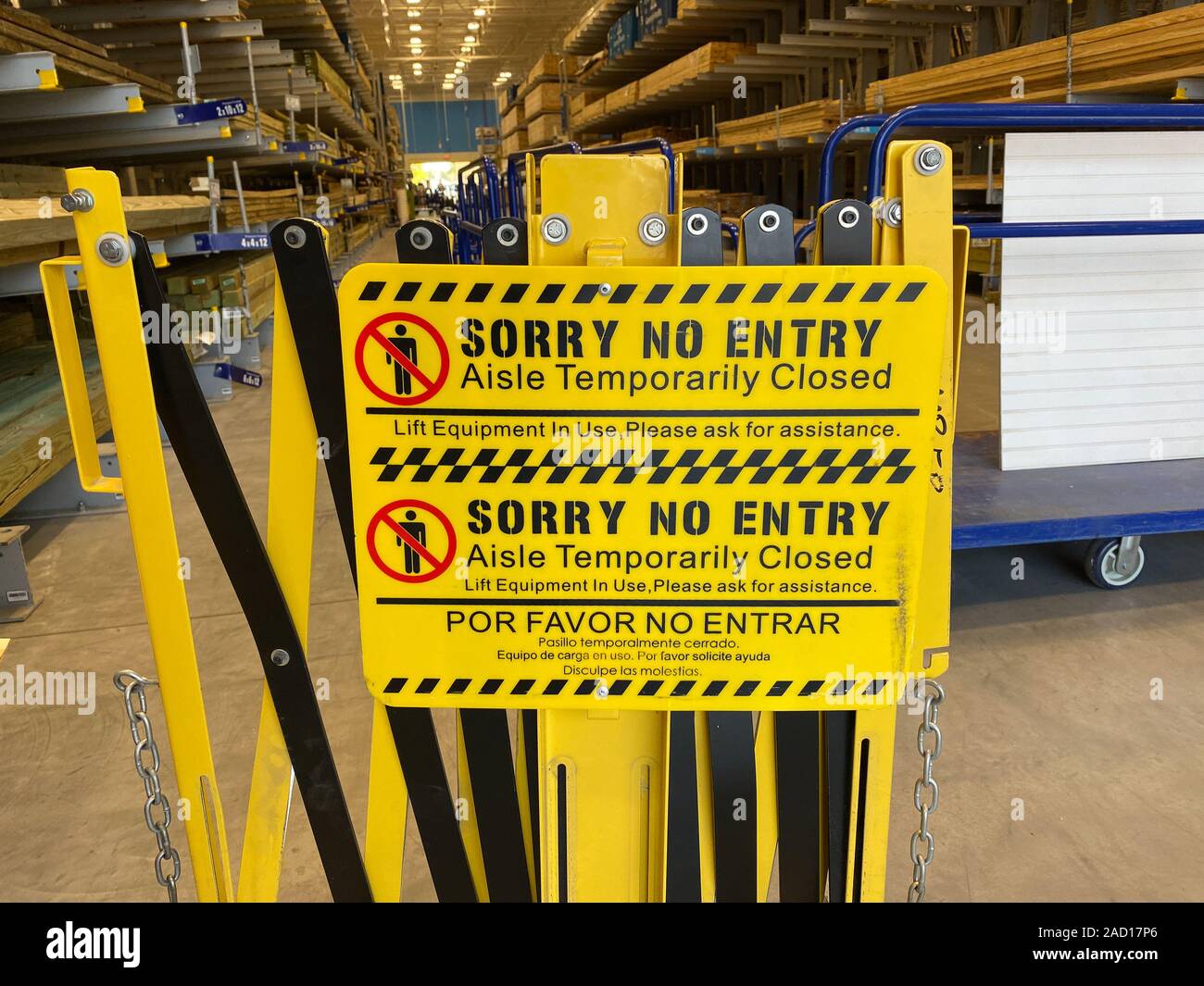 Sorry closed no entry sign hi-res stock photography and images - Alamy
