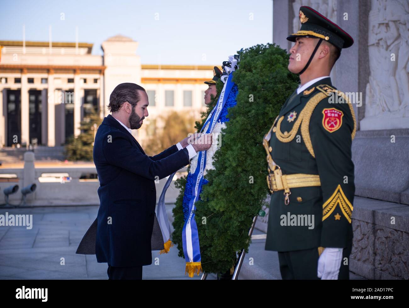Beijing, China. 3rd Dec, 2019. El Salvador's President Nayib Armando ...
