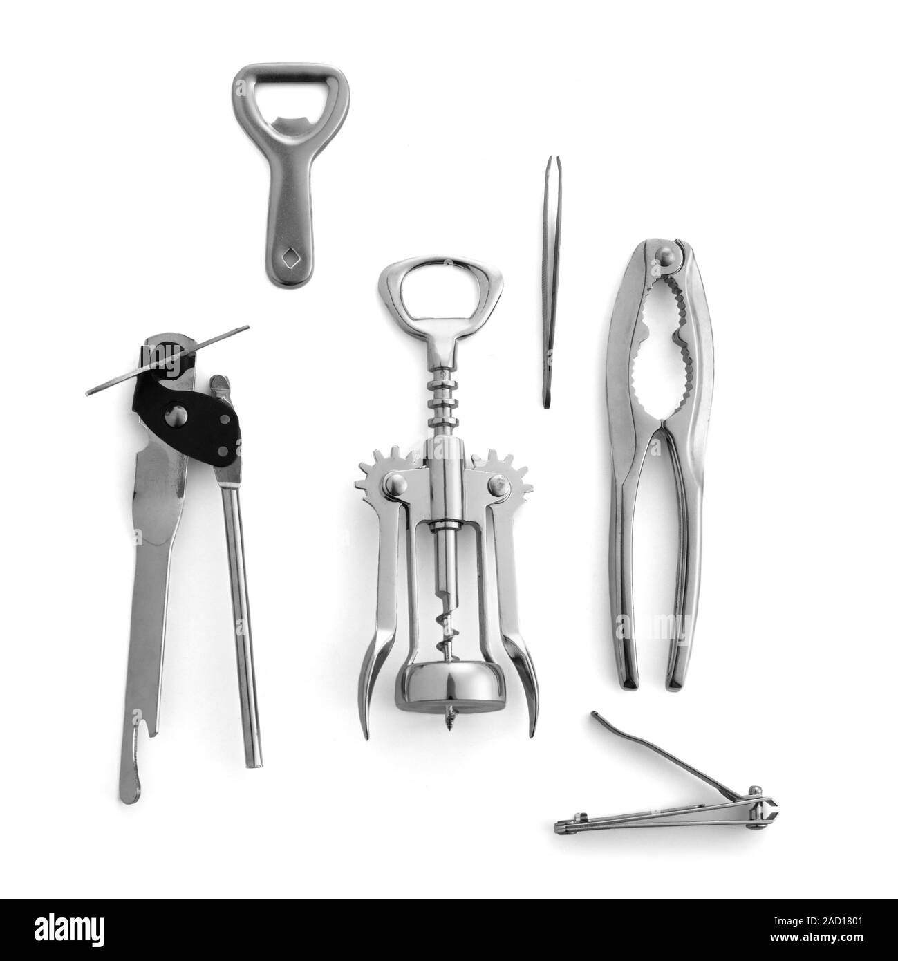 Simple machines. A collection of household tools that use simple ...