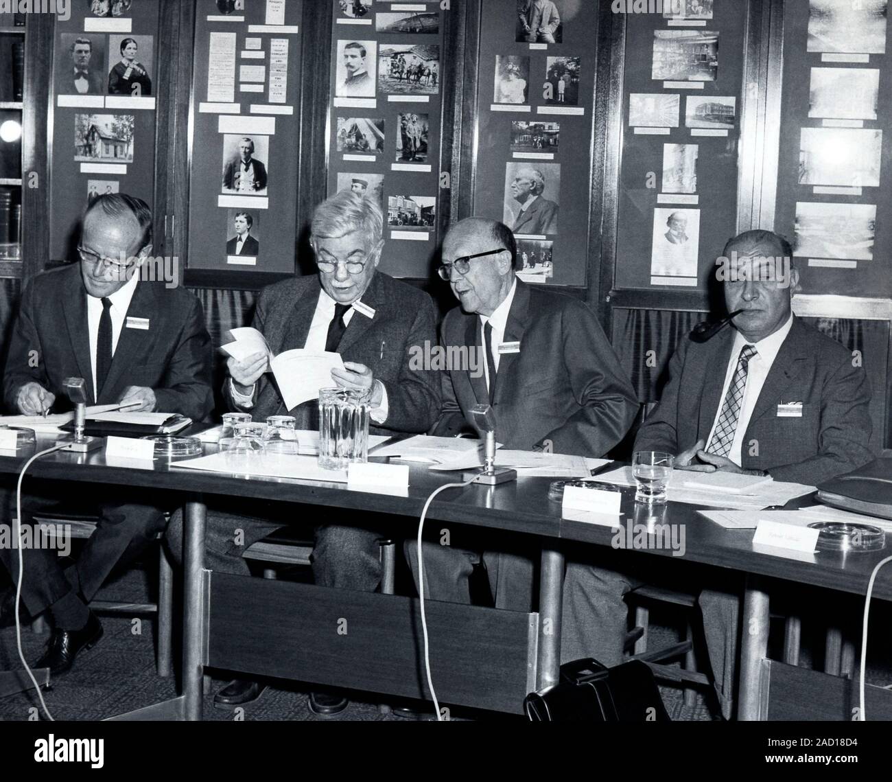 Delegates at a conference on Medical History. Among the delegates seen ...