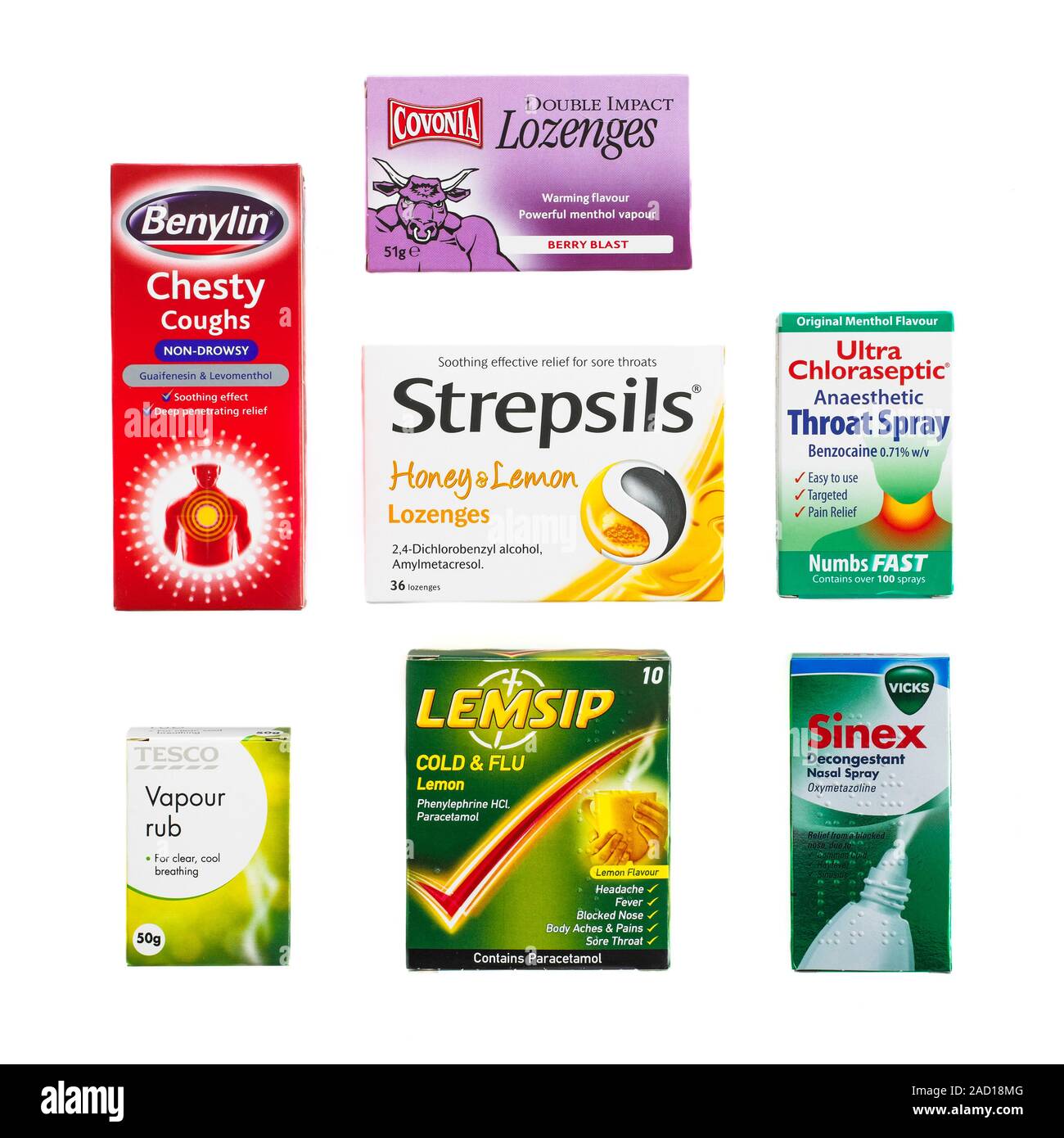 Cold relief. A group of products used to provide relief from different ...