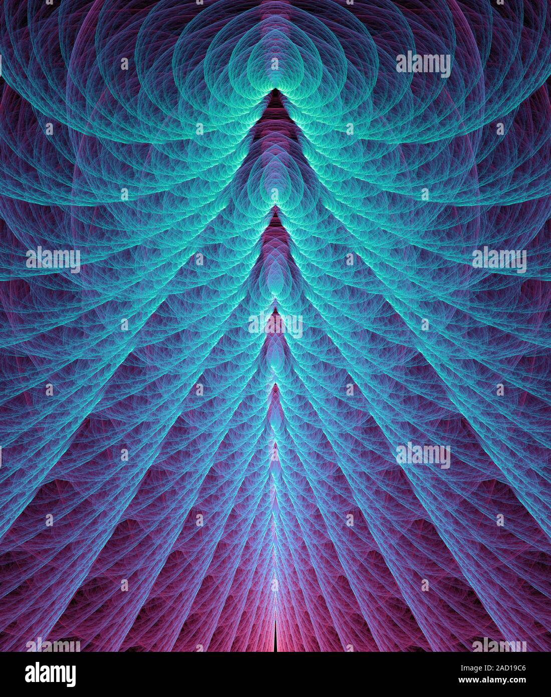 Conceptual fractal illustration of Supersymmetry (SUSY), a particle ...