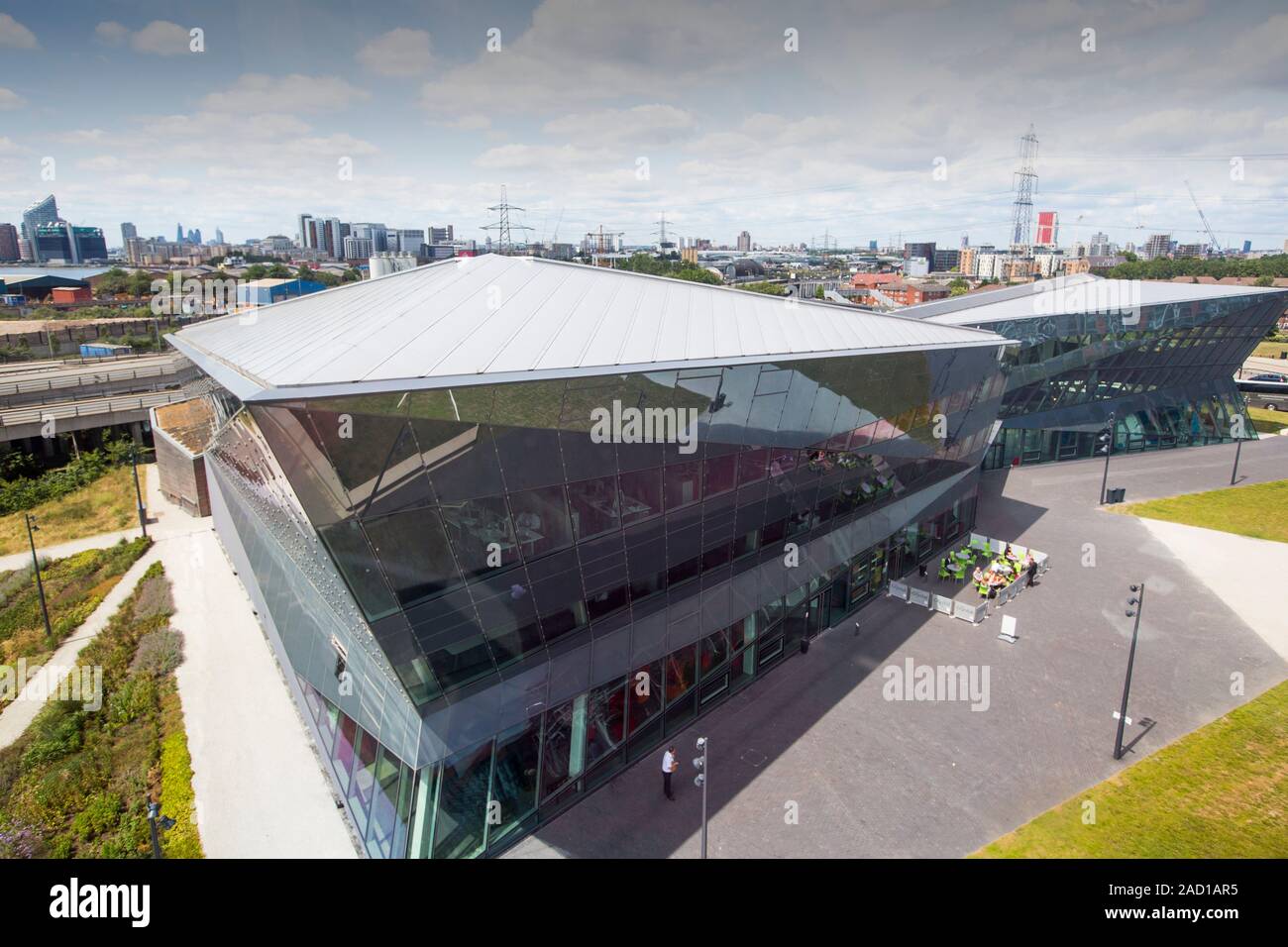 The Crystal building which is the first building in the world to be ...