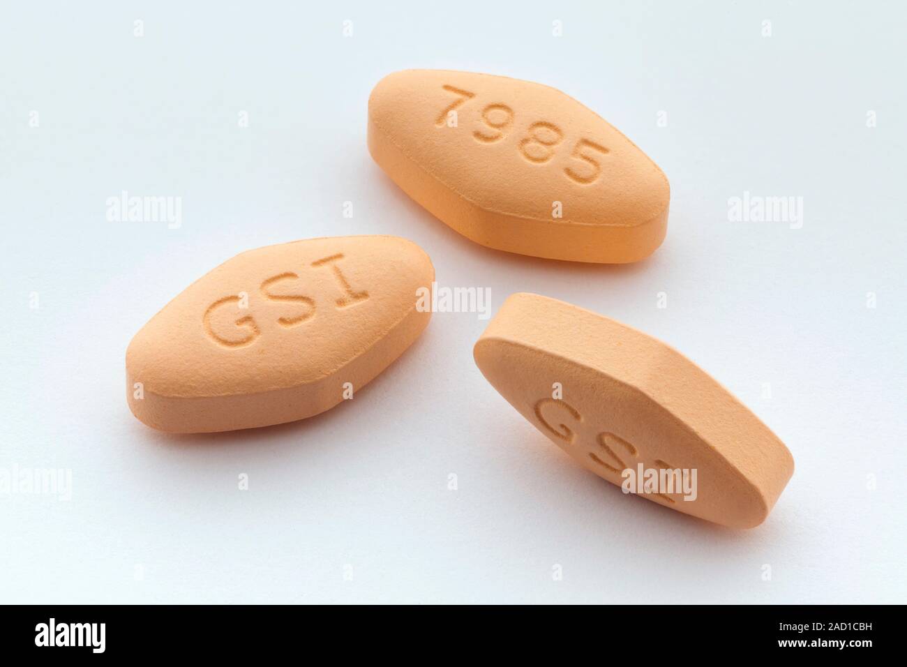 Harvoni hepatitis C drug. Pills for the combination drug Harvoni, used ...