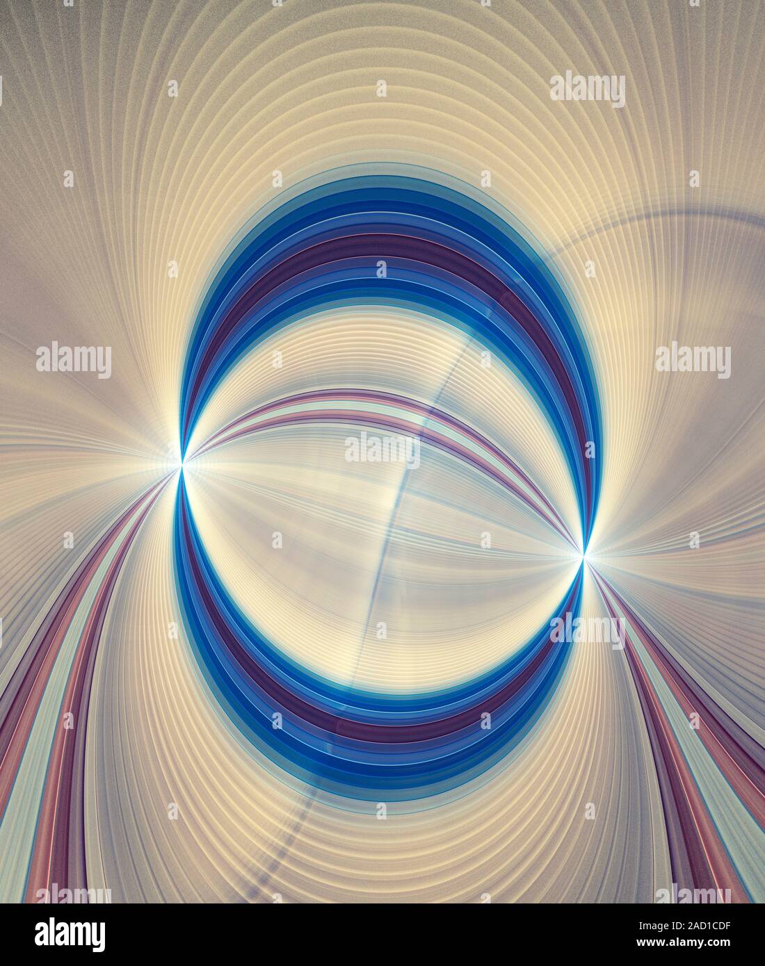 Bipolarity, conceptual illustration Stock Photo - Alamy