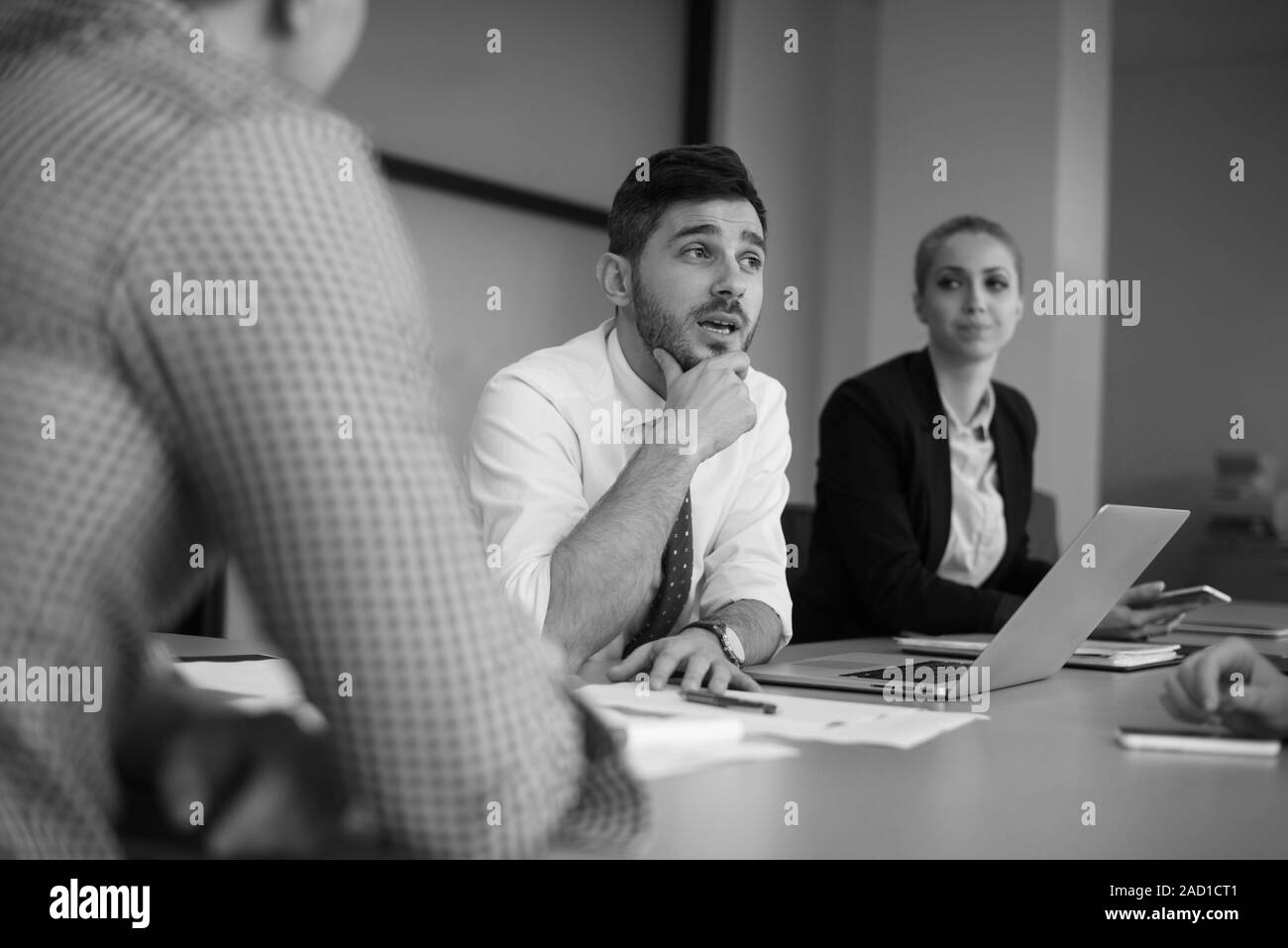 Arab leader business Black and White Stock Photos & Images - Alamy