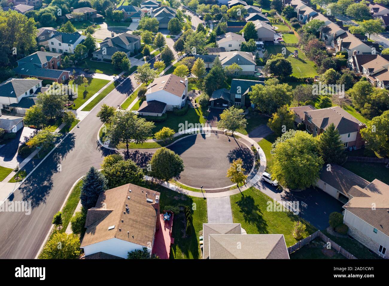 Chicago suburb suburban hi-res stock photography and images - Alamy