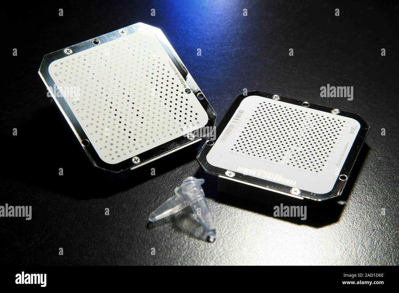 Protein mass spectrometry analysis. Target plates for analysis of ...