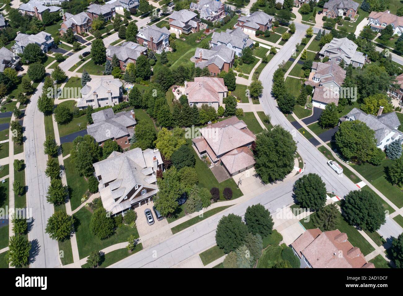 Chicago suburb suburban hi-res stock photography and images - Alamy