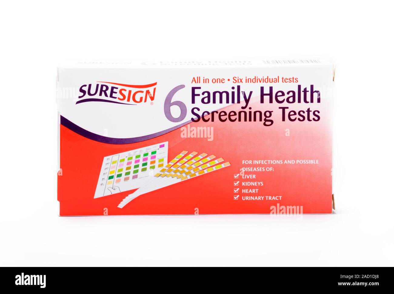 Home urine test. Home test kit for testing urine for signs of heart ...