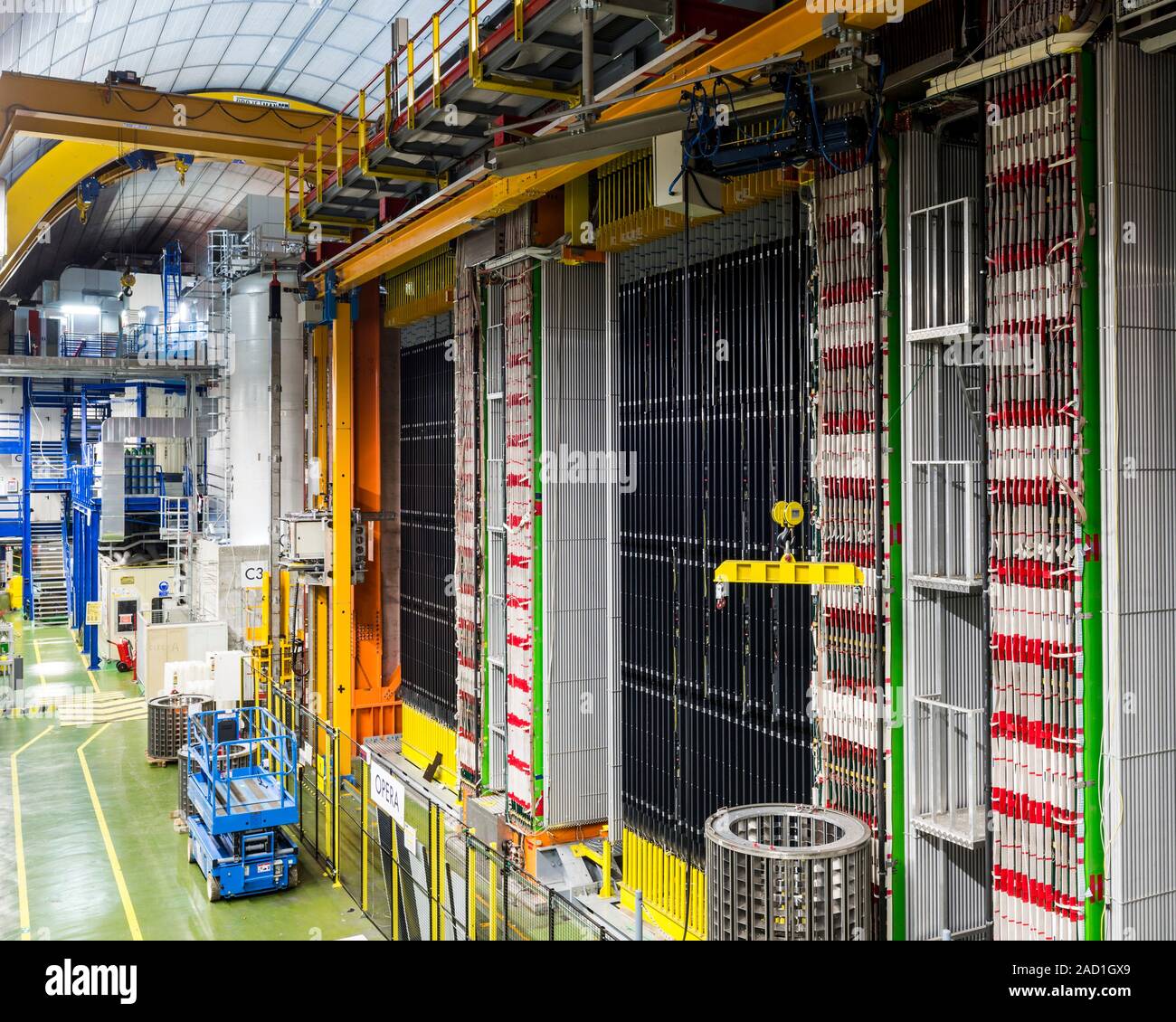 LNGS particle physics laboratory. OPERA (Oscillation Project with ...