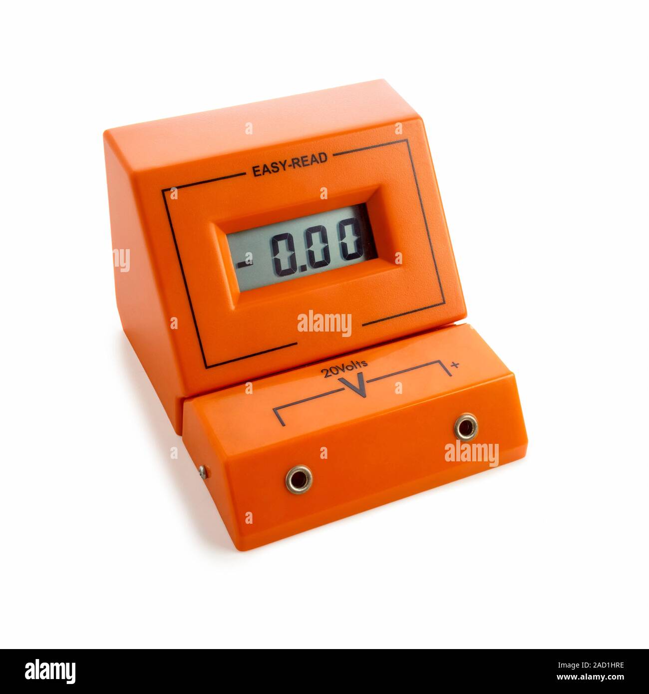 Voltmeter. This unit has a universal base with a module (shunt) at the ...
