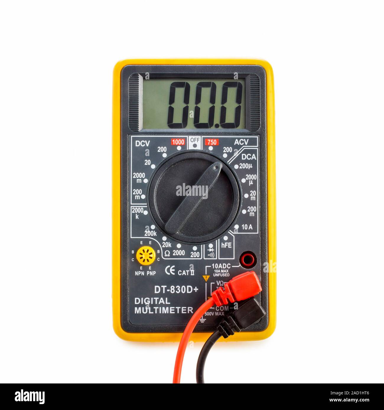 Digital multimeter. This is a handheld device that can be used to ...