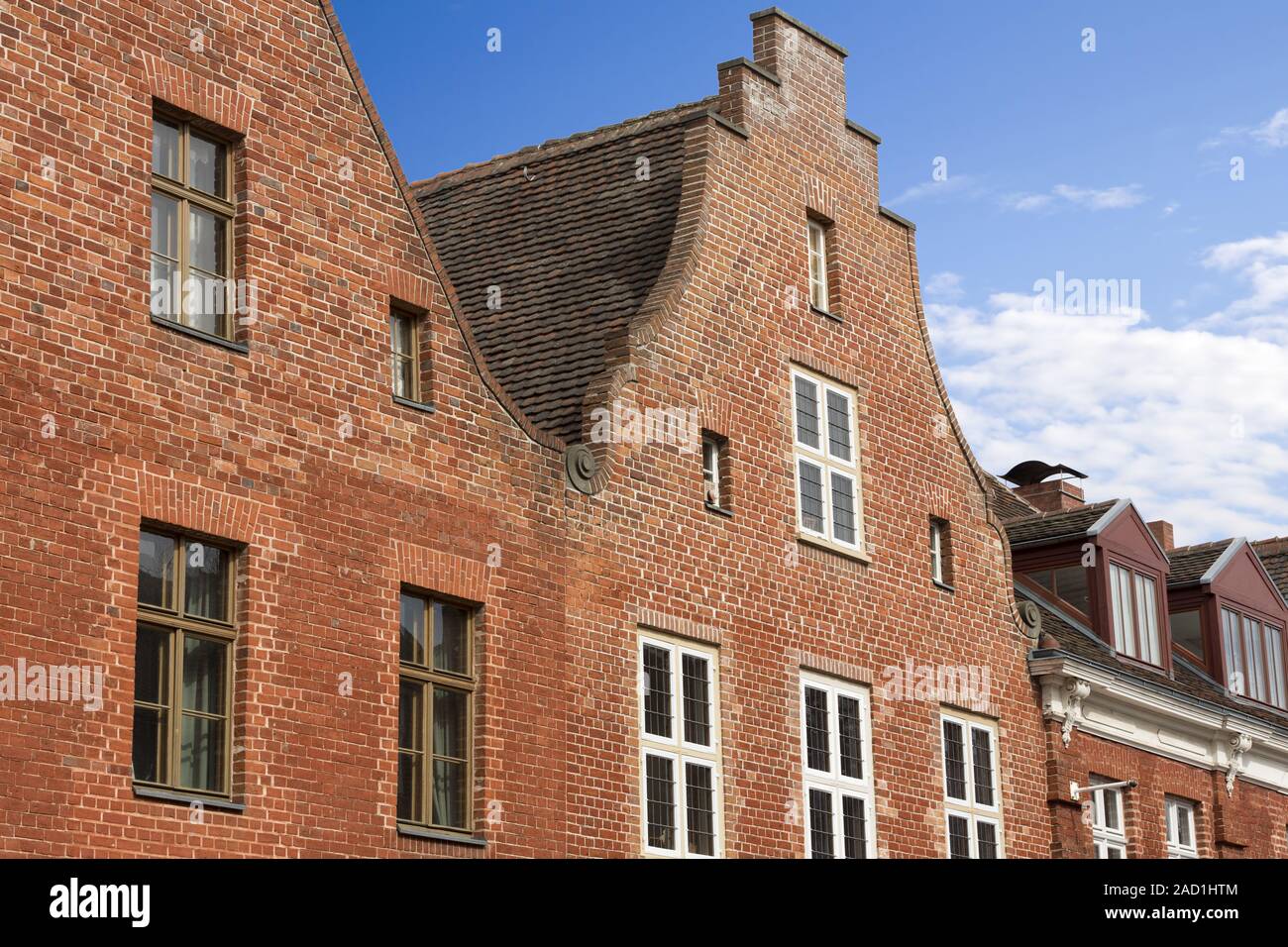 Brick facades, Dutch Stock Photo - Alamy