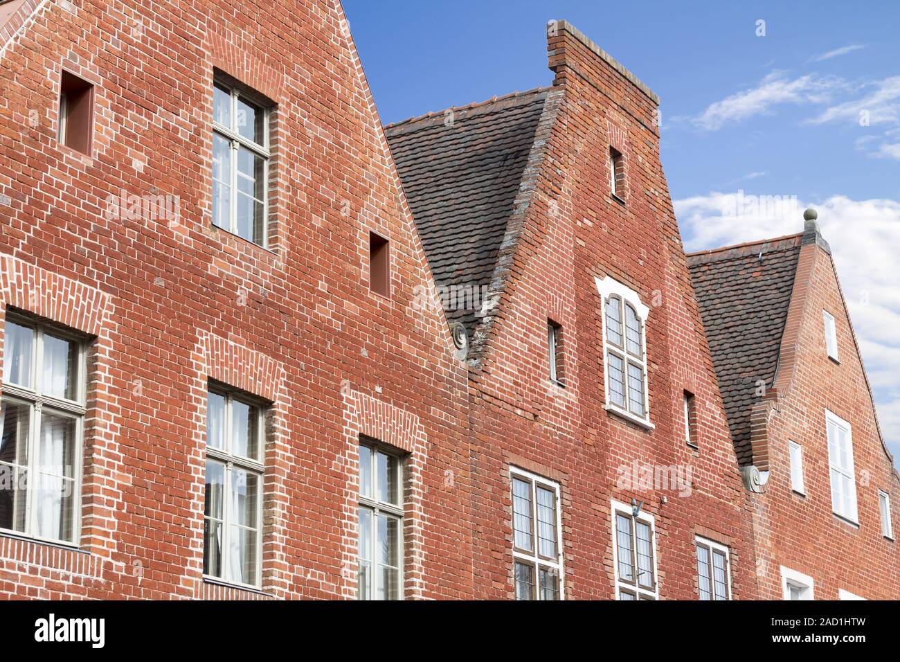 Brick facades, Dutch Stock Photo - Alamy