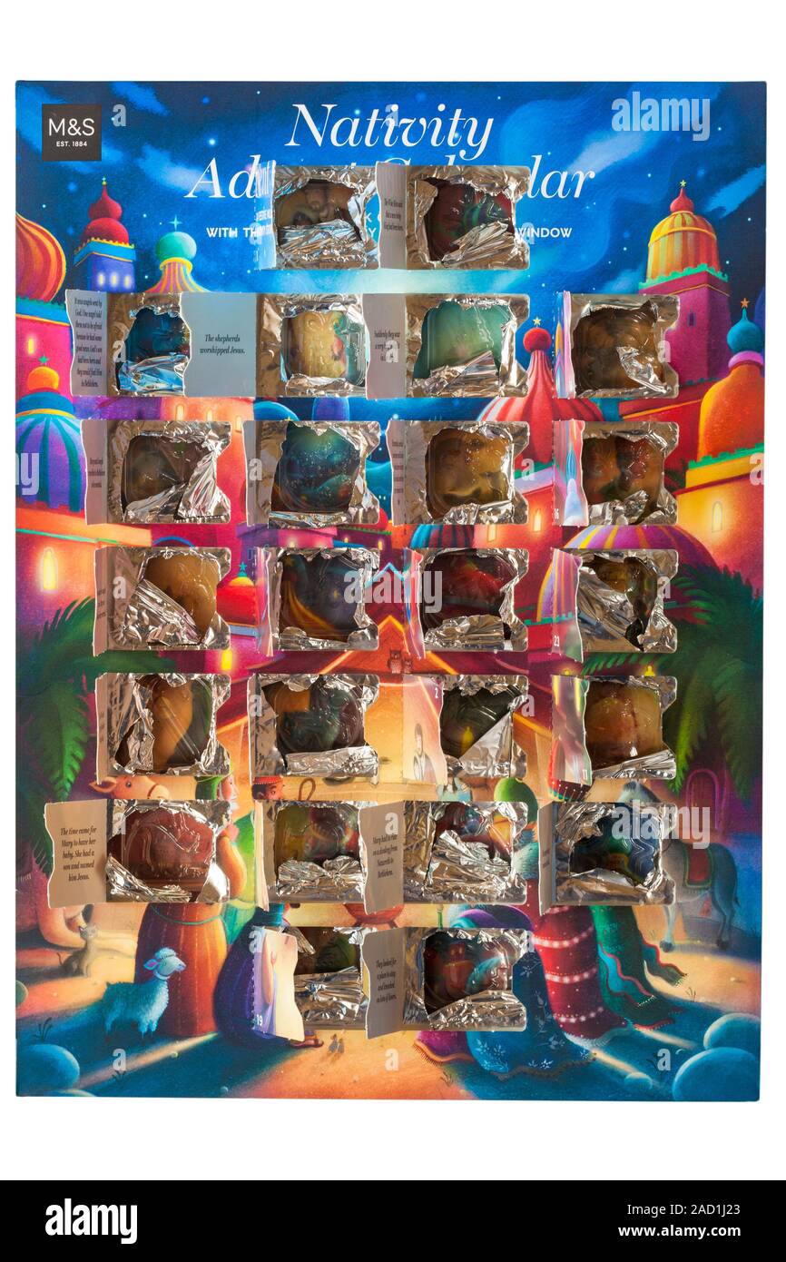 Nativity advent calendars Cut Out Stock Images & Pictures - Alamy Nativity advent calendars Cut Out Stock Images & Pictures - Alamy
