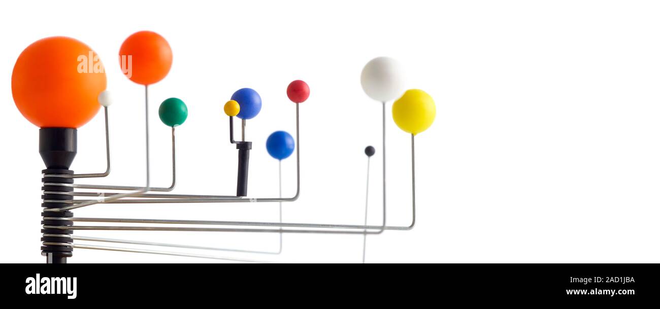 Orrery. An orrery is a model of the Solar System used to show the order ...