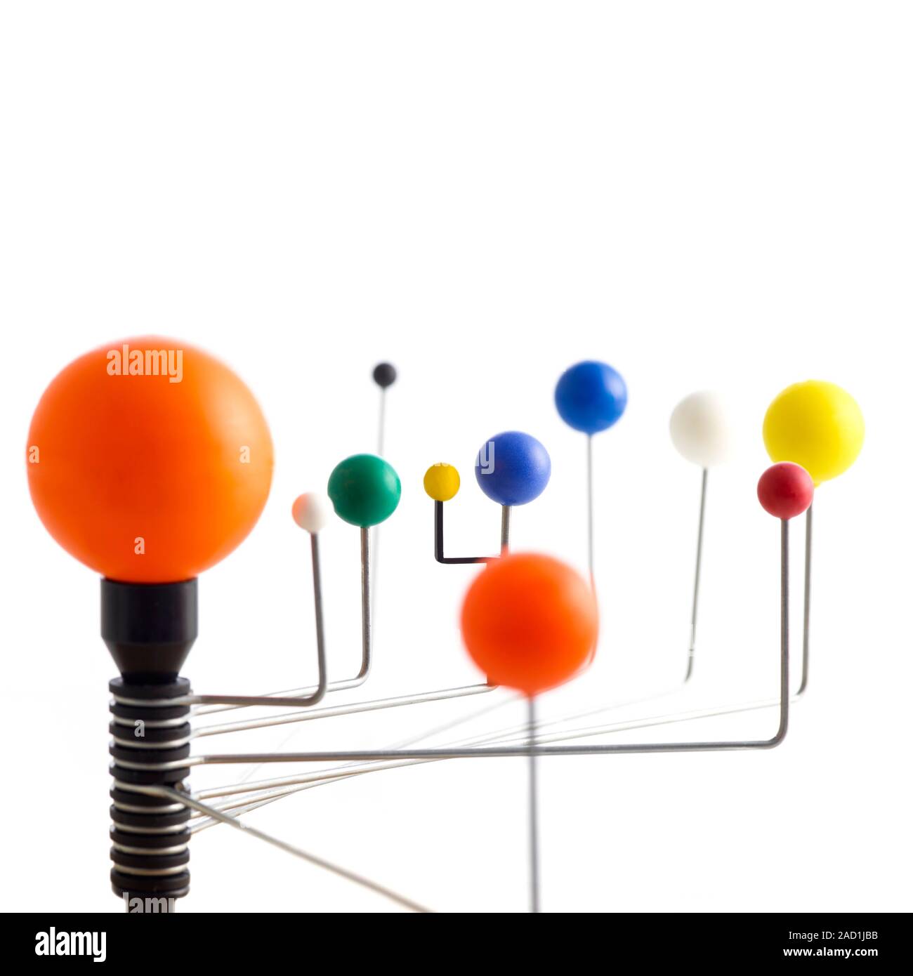 Orrery. An orrery is a model of the Solar System used to show the order ...