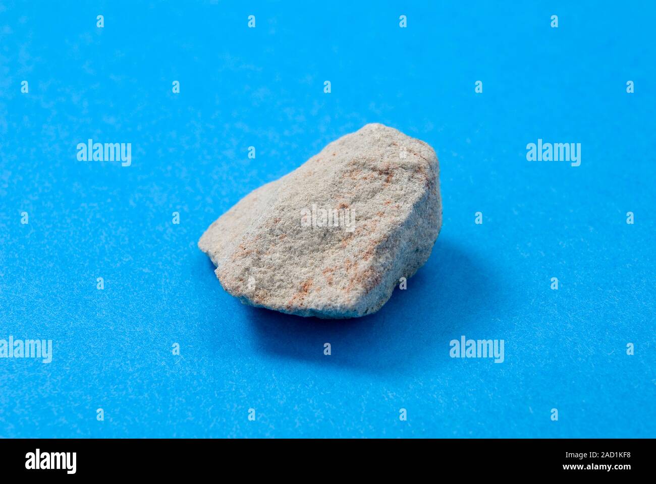 Sample of limestone. Limestone is a form of calcium carbonate ...