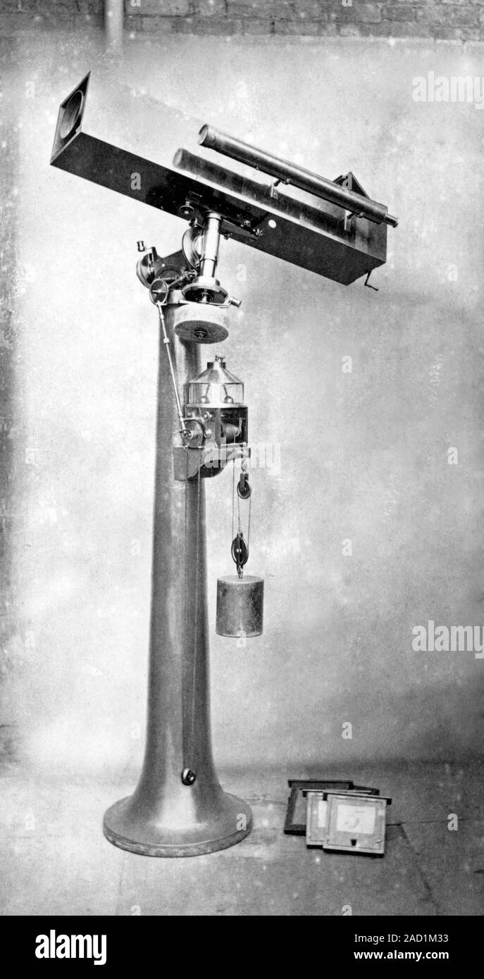 Eclipse camera. This camera, a telescope designed to take photographs ...