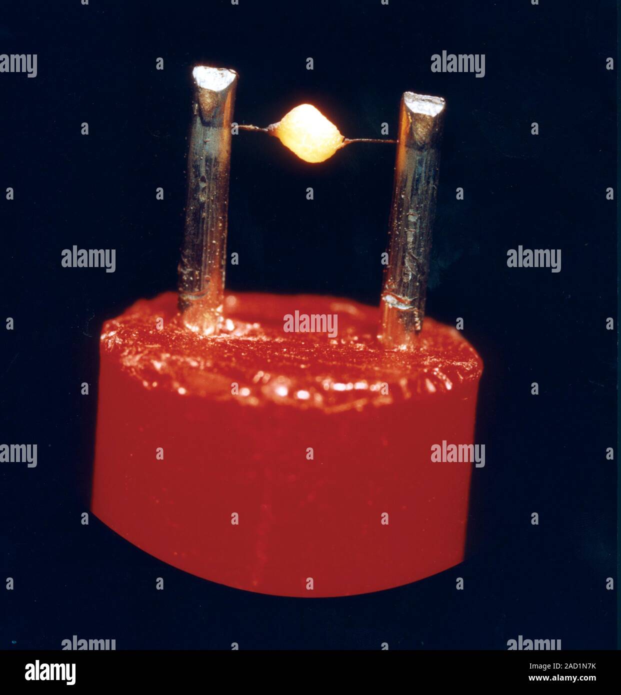 Pellistor gas monitor detector. The pellistor was developed in the ...