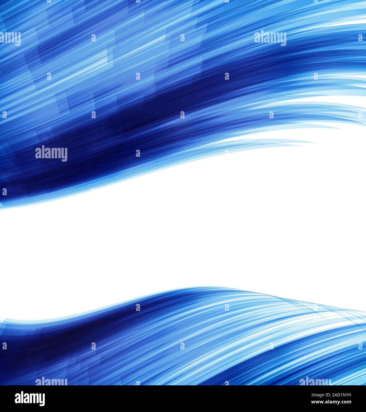 Blue abstract wave techno background Stock Photo - Alamy