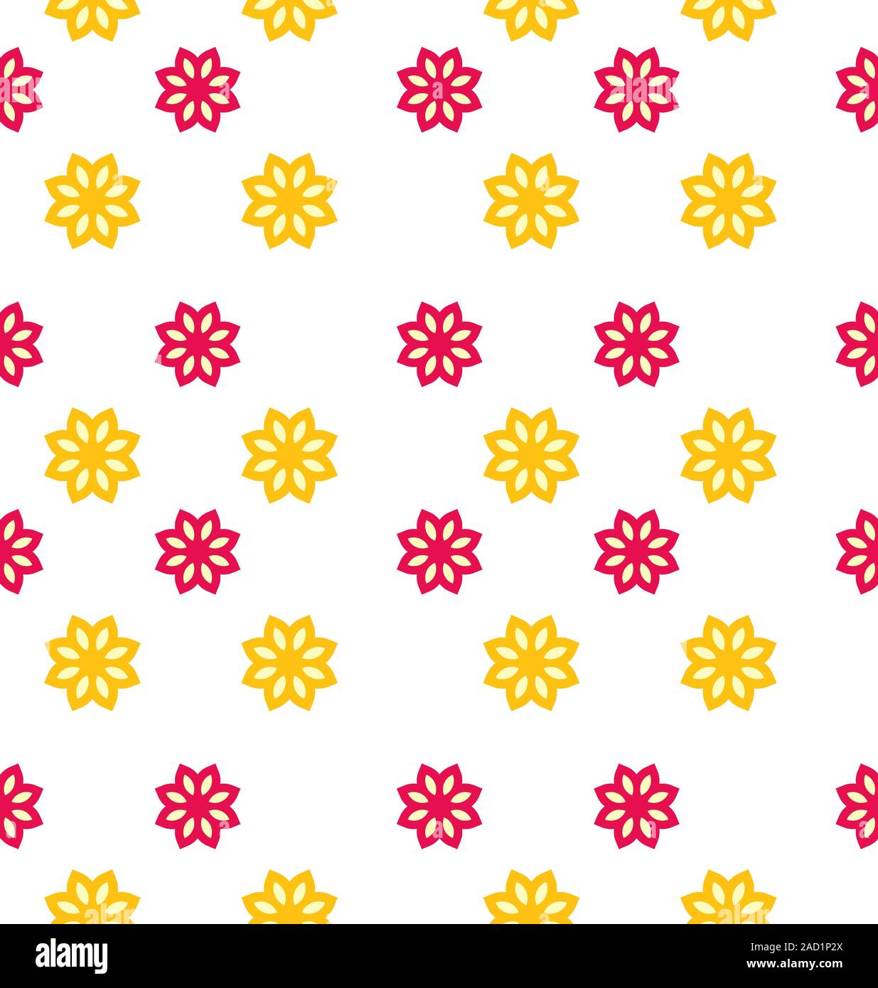 Seamless Texture with Flowers, Elegance Kid Pattern Stock Photo - Alamy