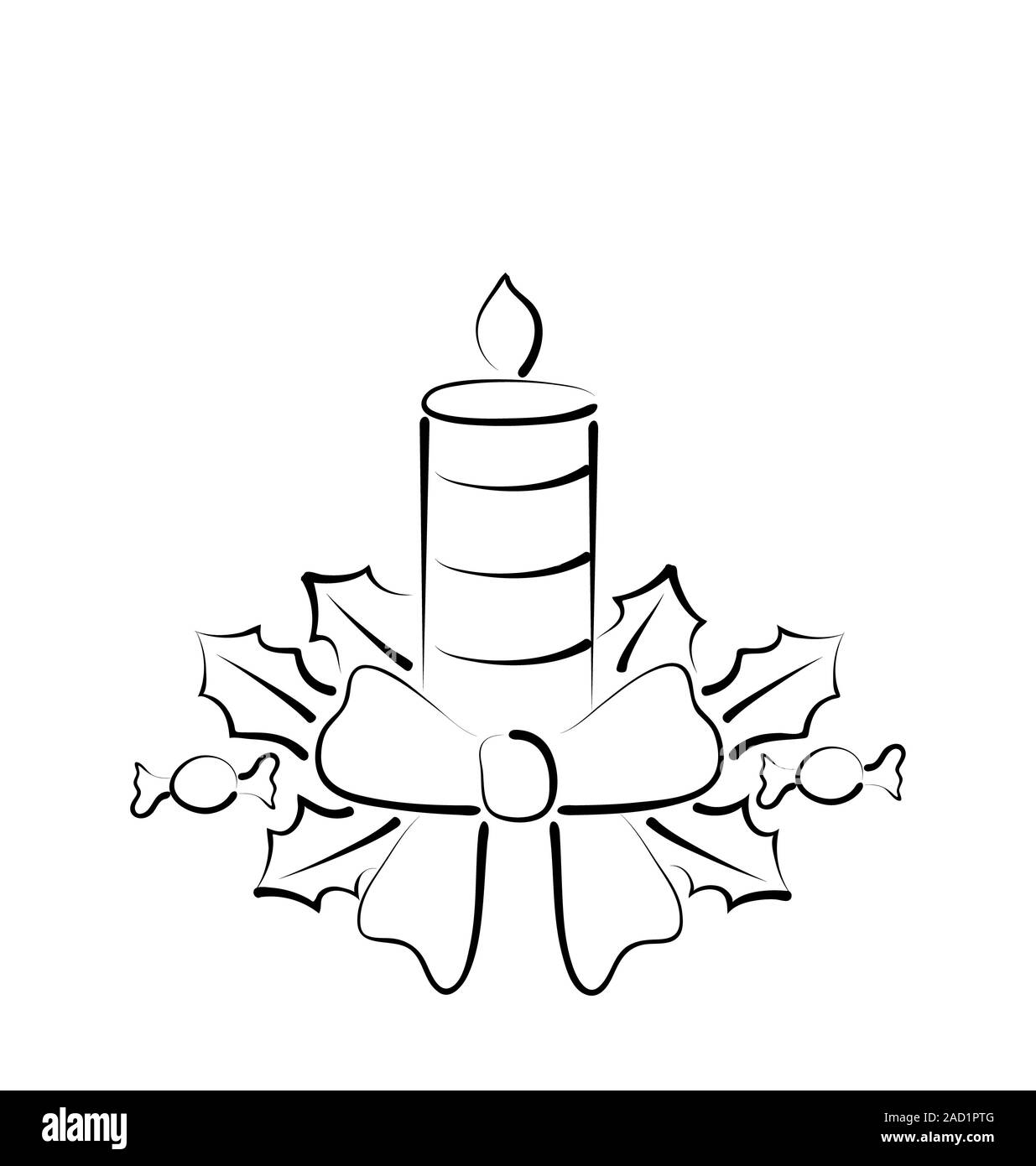 Christmas vintage style Black and White Stock Photos & Images - Alamy