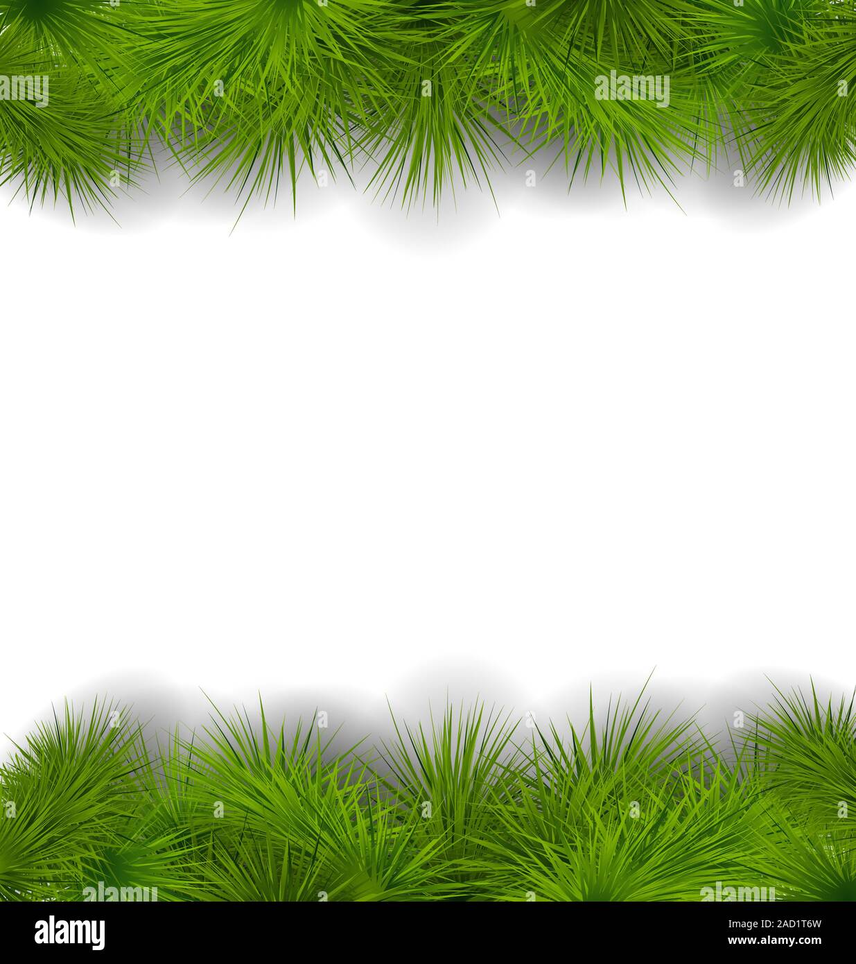 Christmas frame fir twigs hi-res stock photography and images - Alamy