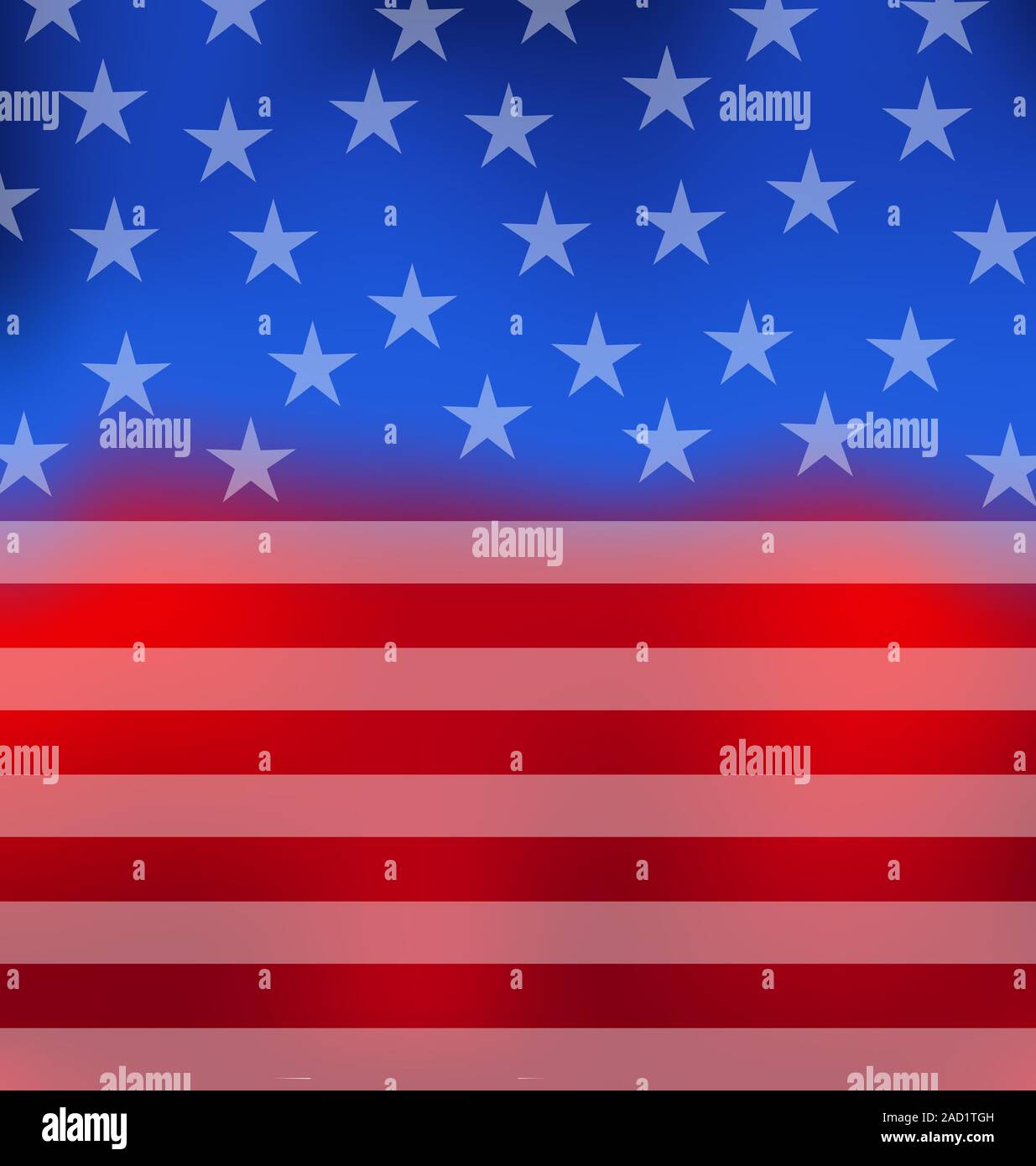 Abstract American Flag for 4th of July Stock Photo - Alamy