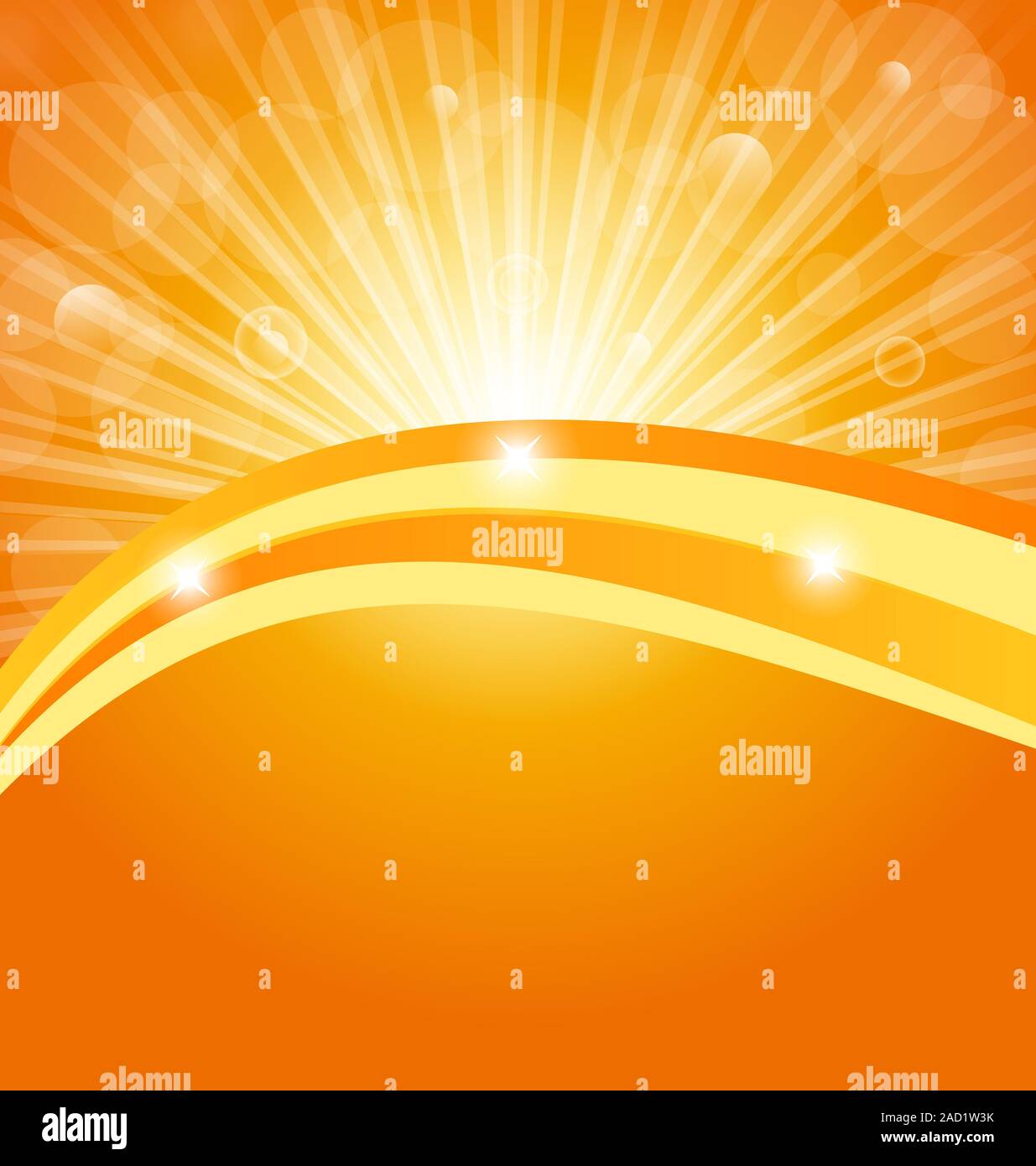 Abstract background with sun light rays Stock Photo - Alamy