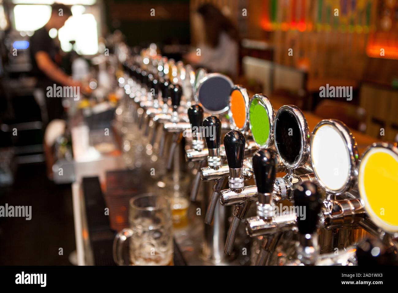 Beer pump detail hi-res stock photography and images - Alamy