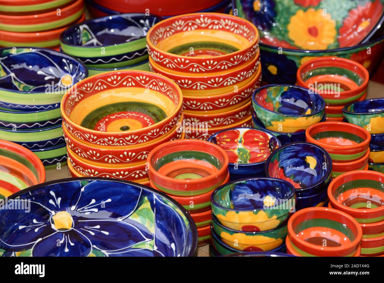 Ceramics in Mallorca Stock Photo - Alamy