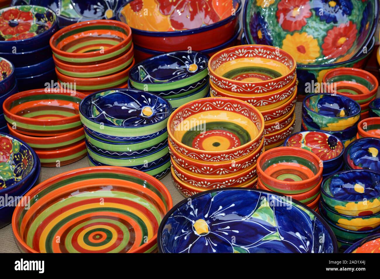 Ceramics in Mallorca Stock Photo - Alamy