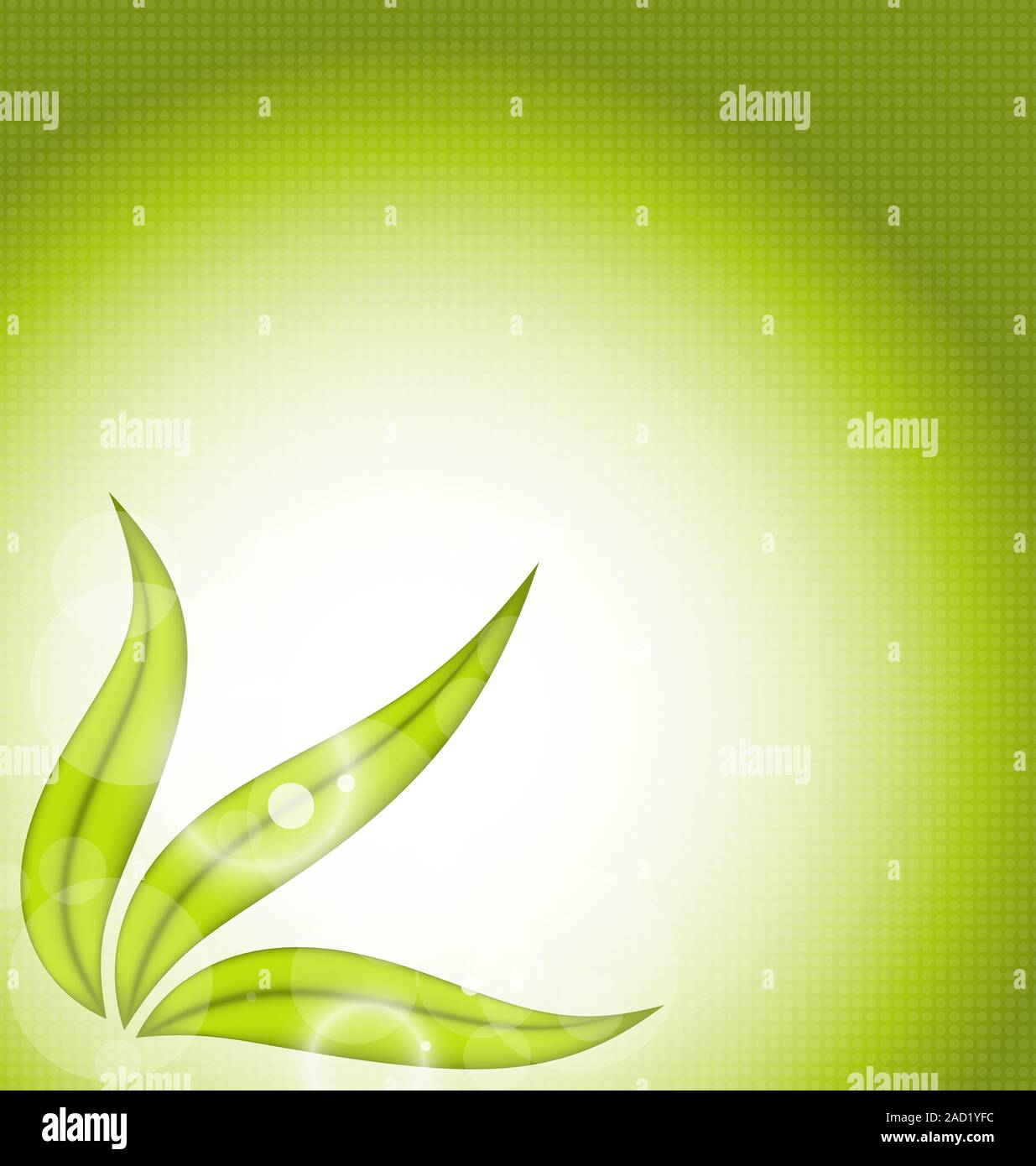 Nature background with green leaves Stock Photo - Alamy