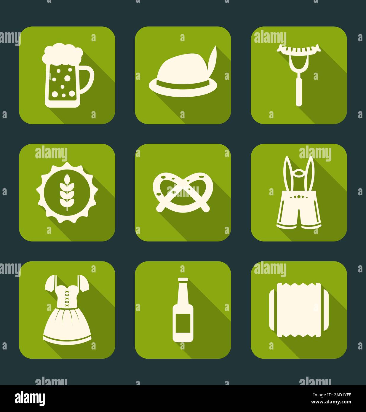 Oktoberfest elements hi-res stock photography and images - Alamy