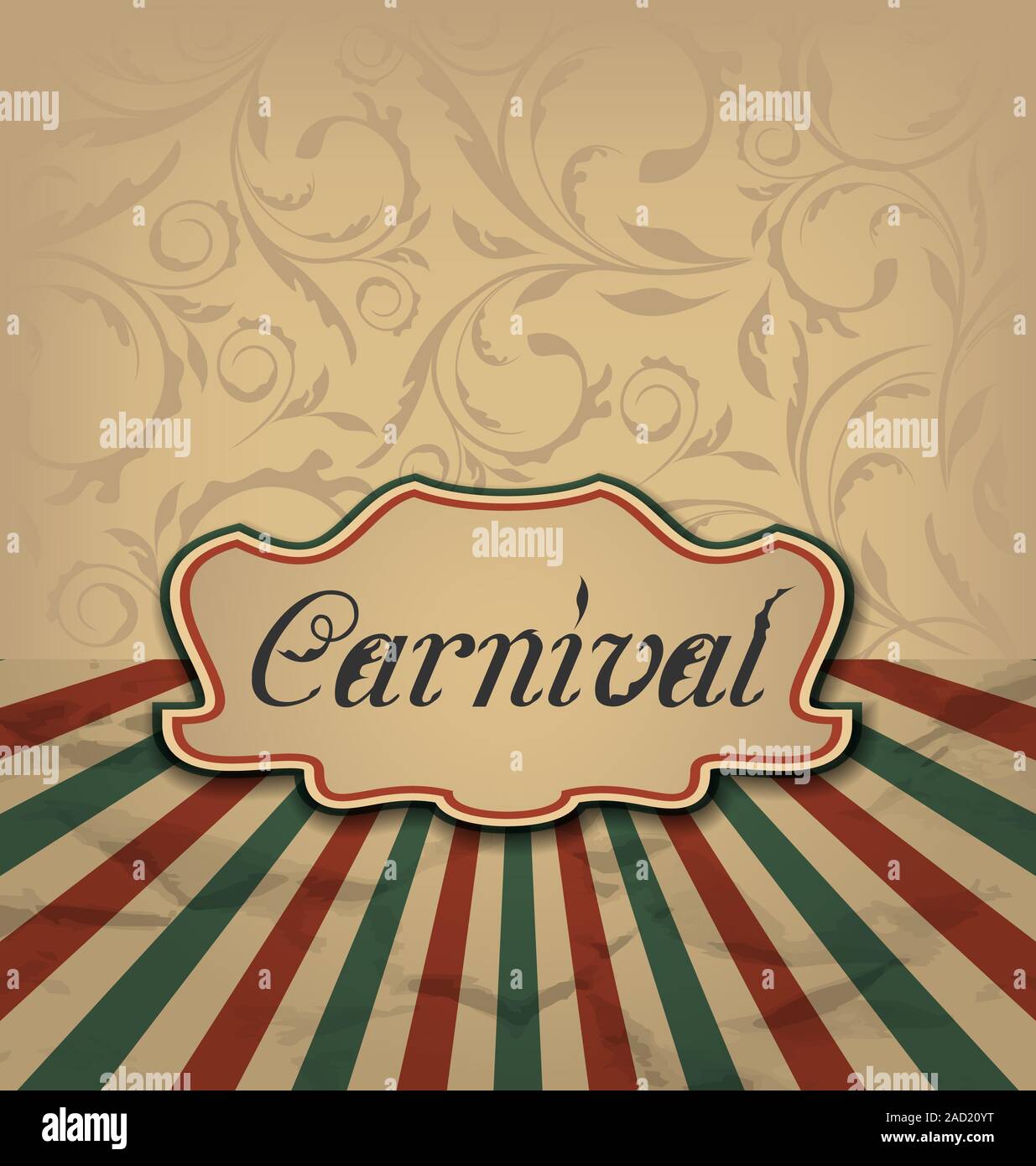 Vintage carnival background hi-res stock photography and images - Alamy
