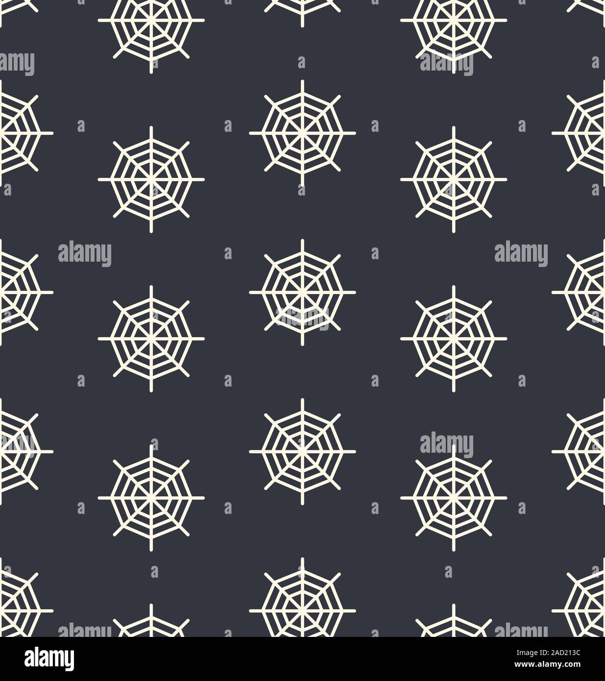 Design Seamless Monochrome Spider Web Pattern Monochrome Geometric Circular Diagonal Background