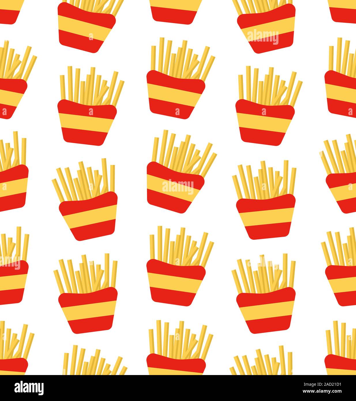 French fries pattern design hi-res stock photography and images - Alamy